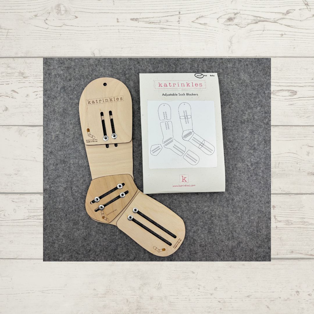 Katrinkles Adjustable Sock Blockers at The Endless Skein – The Endless ...